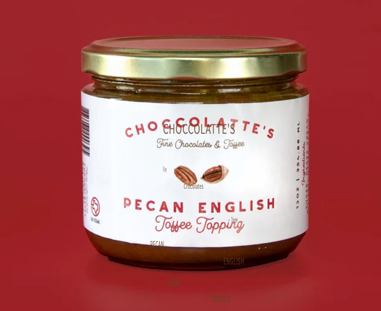 Pecan English Toffee Topping – The Cajun Turkey Company